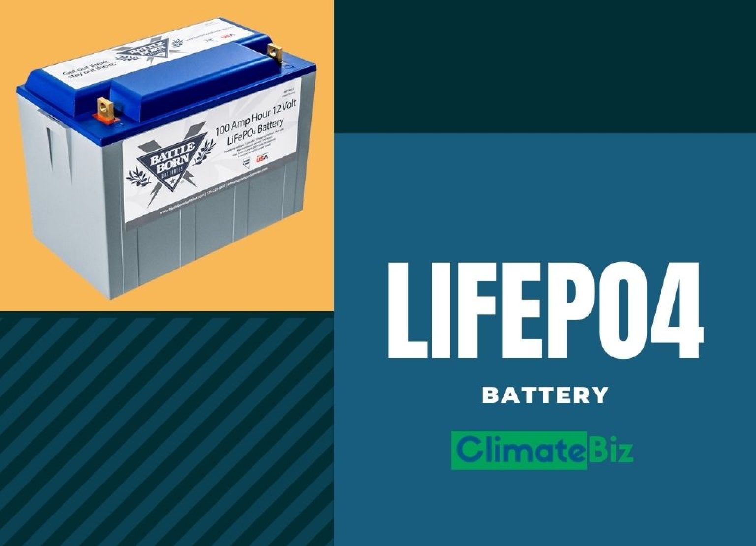 LiFePo4 Battery (Expert Guide on Lithium Iron Phosphate) - Climatebiz