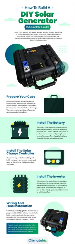 How to build a DIY solar generator (a complete guide) - Climatebiz