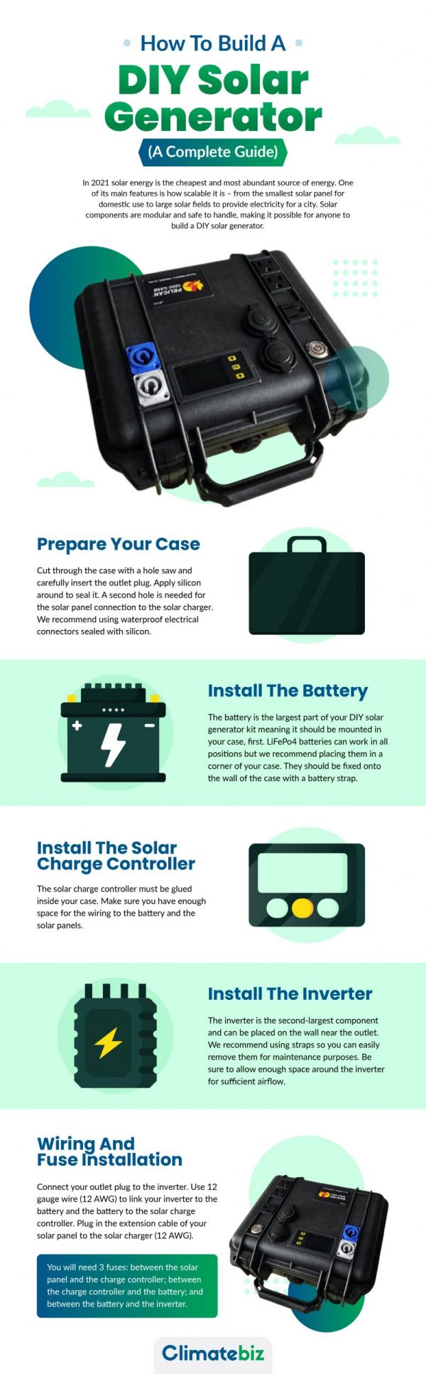 How to build a DIY solar generator (a complete guide) - Climatebiz