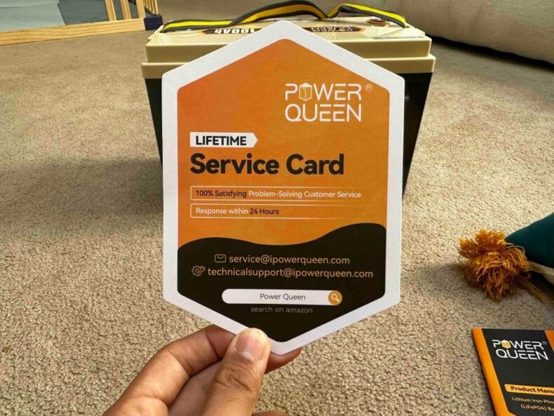 Power Queen 12.8V 100Ah LifePO4 Battery Review - Climatebiz